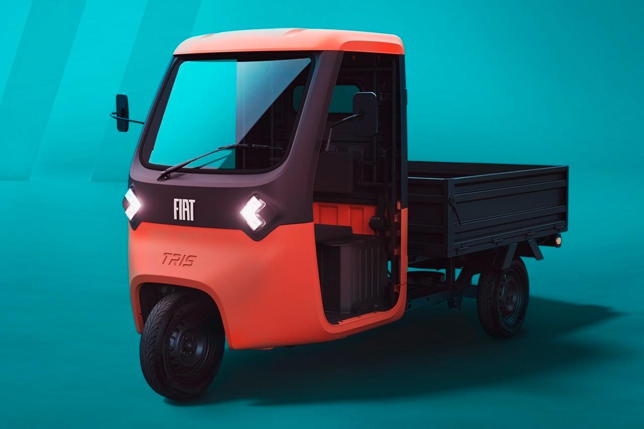 Fiat Tris (2025) : le triporteur électrique italien qui s'attaque aux ...