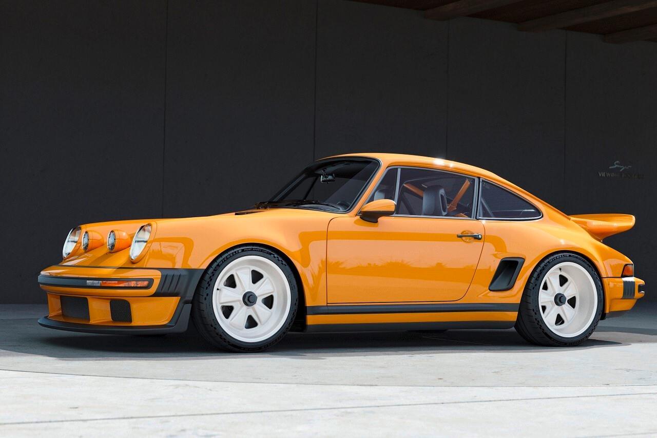 Porsche 911 Carrera Coupé Singer (2025). Un restomod hommage à la Turbo Look des années 1980