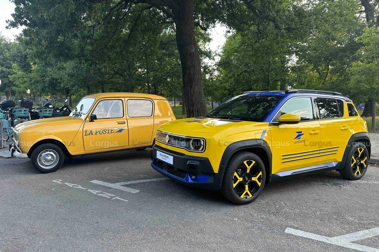 Diaporama et photos - Scoop. Renault 4 La Poste (2025) : découvrez nos premières photos de la 4L ...
