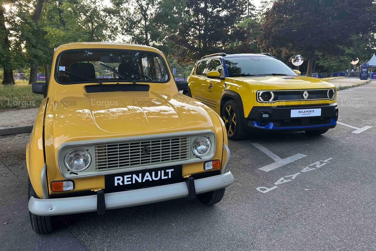 Photo 15 - Les 4L La Poste ont été exposées en avant-première au 4L festival, organisé les 20 ...