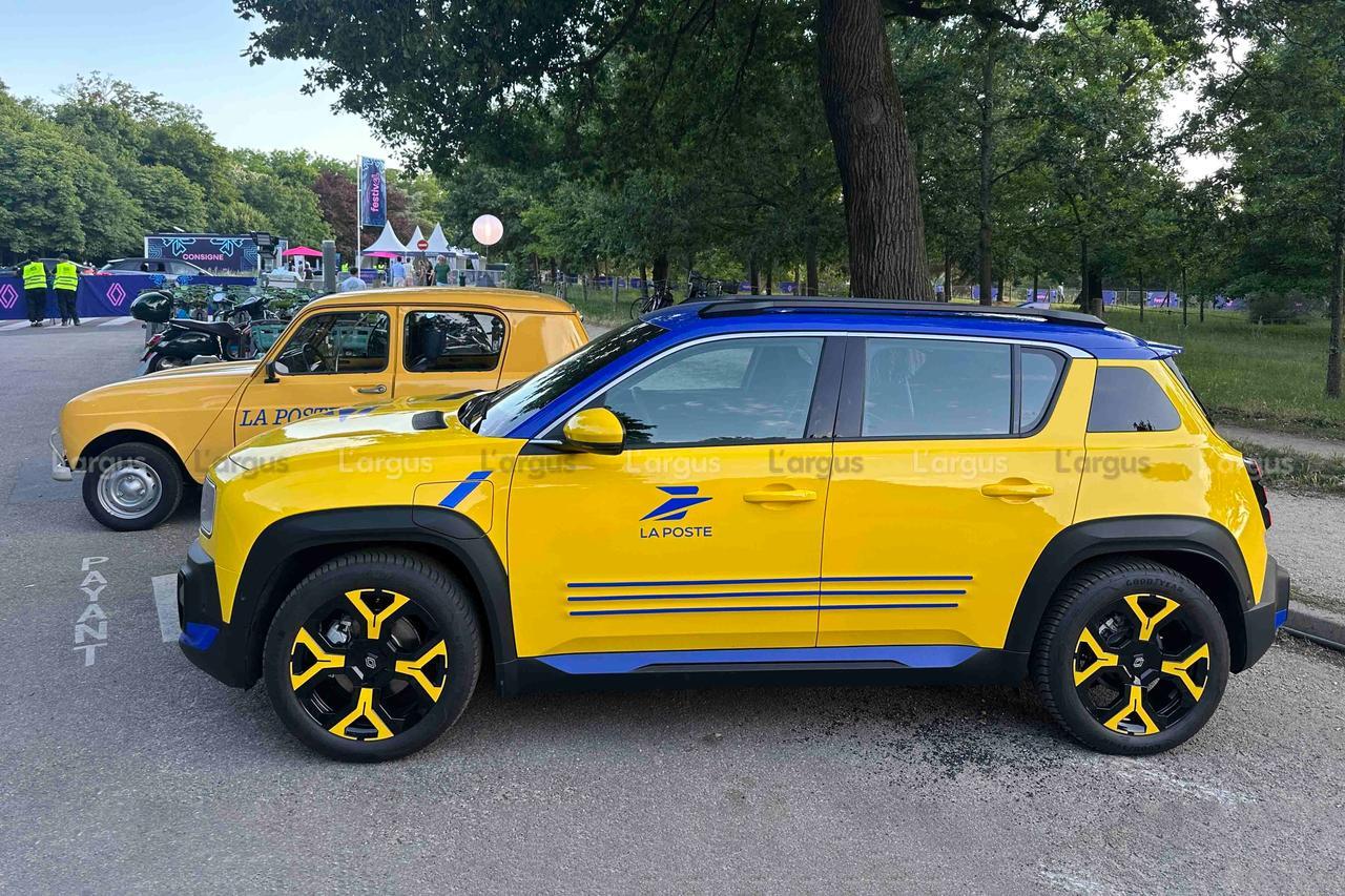 Photo 9 - La 4L est désormais un SUV urbain. - Scoop. Renault 4 La Poste (2025) : découvrez nos ...