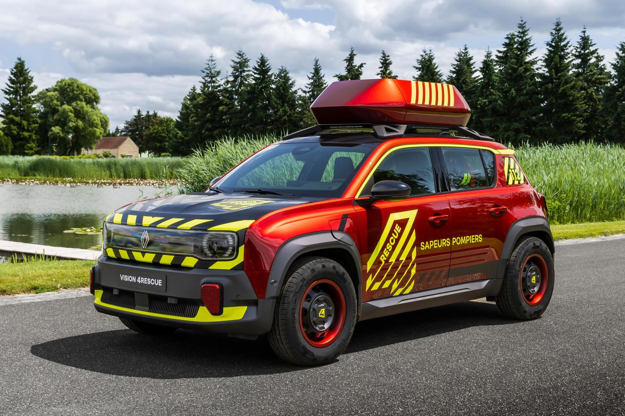 Photo 16 - Le concept Vision 4 Rescue est une vision du futur de la 4L ...