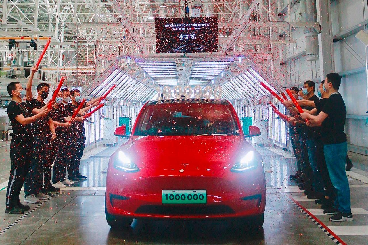 Photo 3 - En 2022, après moins de trois ans d'activité, l'usine Tesla ...