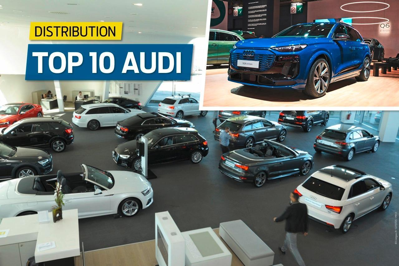 Photo 1 - audi top 10 reseau 2025 - Audi. Le top 10 des ...