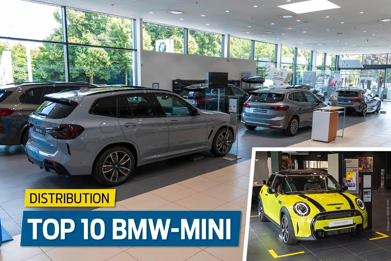 BMW-Mini. Le top 10 des concessionnaires en France en 2024