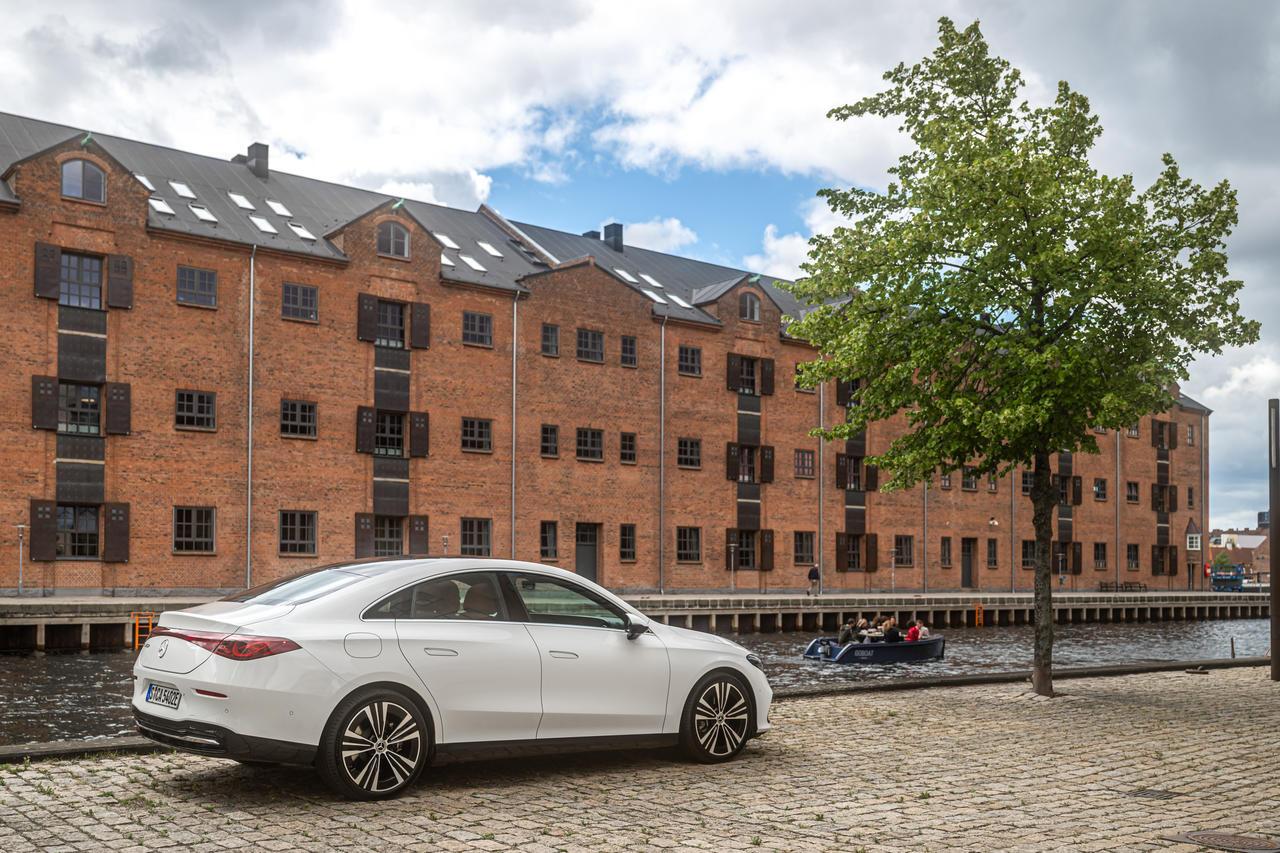 Essai Mercedes CLA électrique (2025). Plus fort que la Tesla Model 3