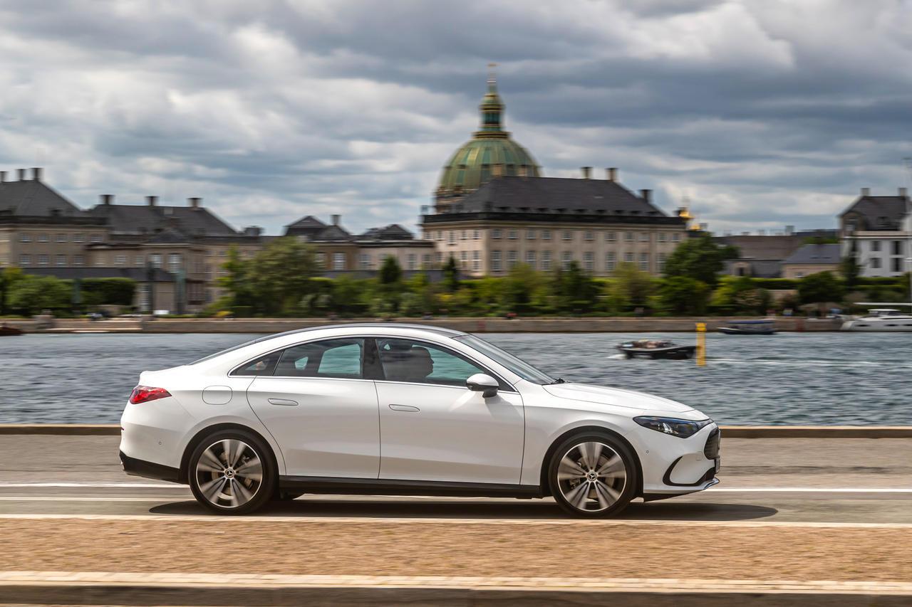 Essai Mercedes CLA électrique (2025). Plus fort que la Tesla Model 3