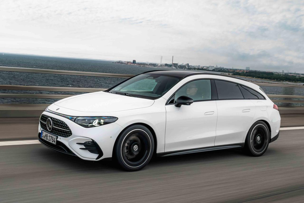 Photo 16 - Le Mercedes CLA break est disponible en version électrique ...