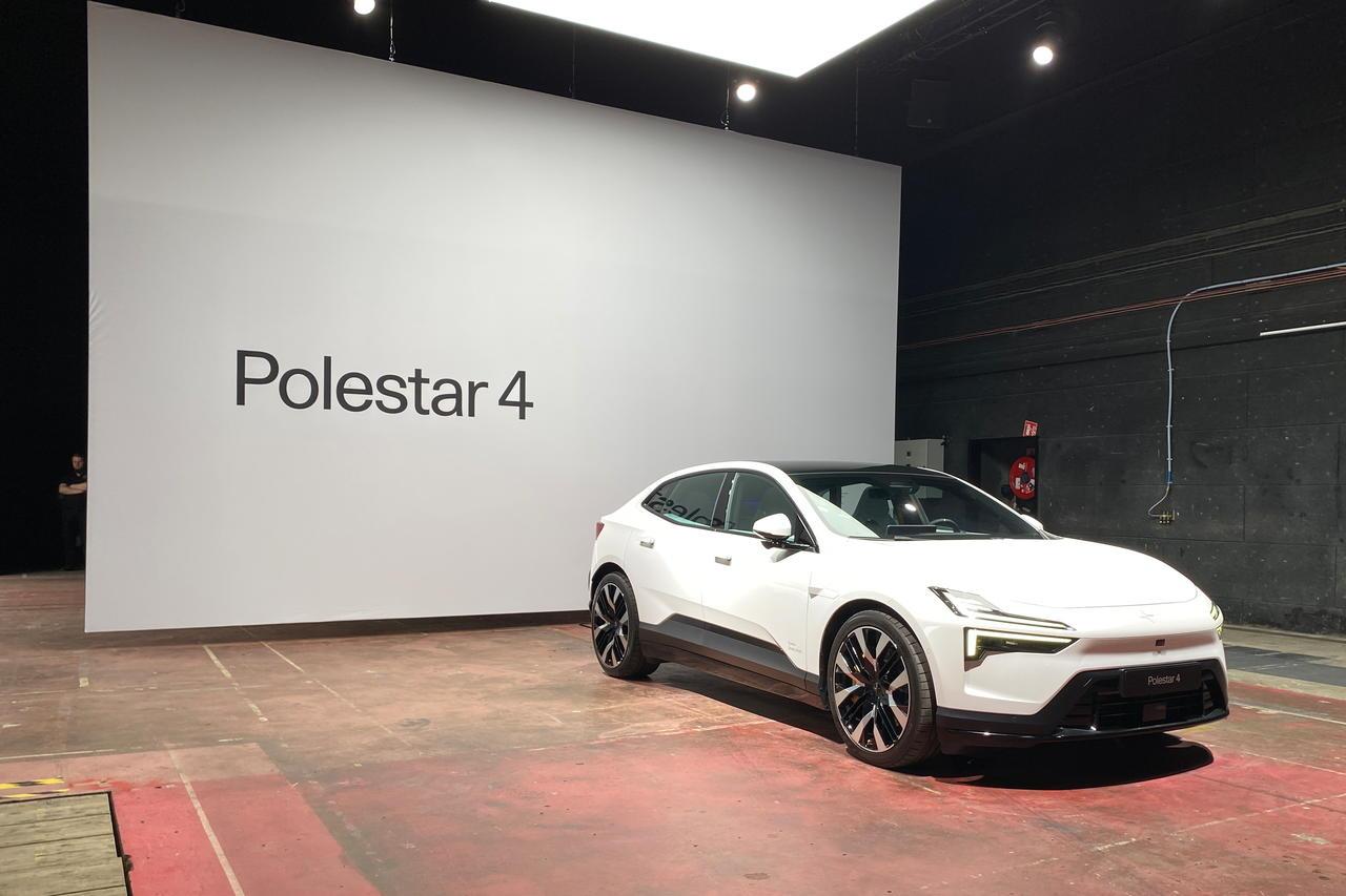Photo 2 - polestar 4 blanche - Distribution, marché B2B, 100 % ...