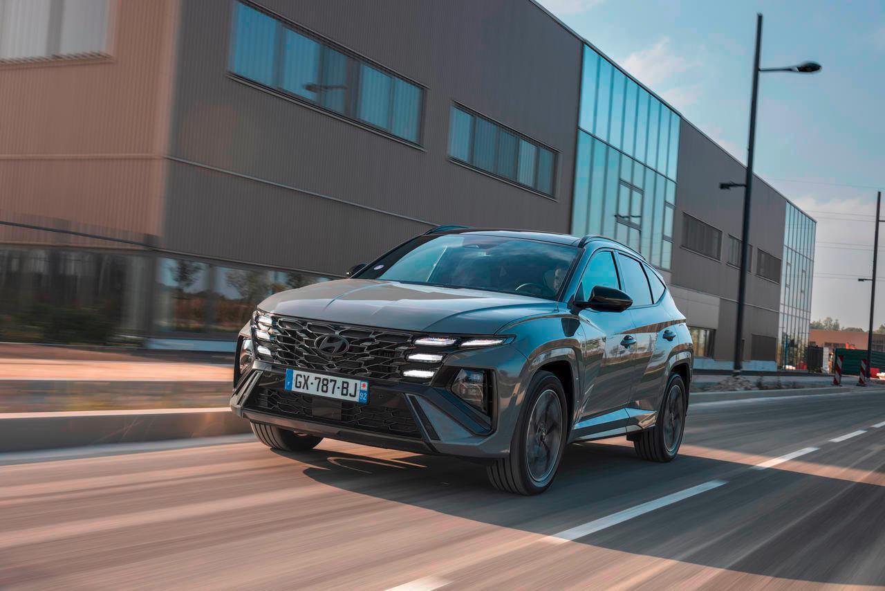 Photo 2 - Le Tucson actuel affiche un style atypique. - Scoop Hyundai ...