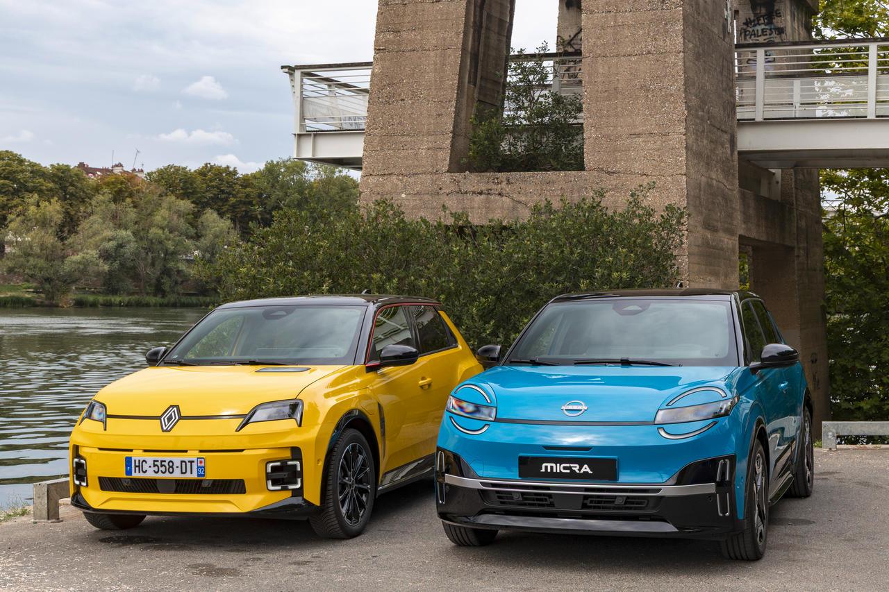 Diaporama et photos - Nissan Micra vs Renault 5 (2025) : 1er match ...