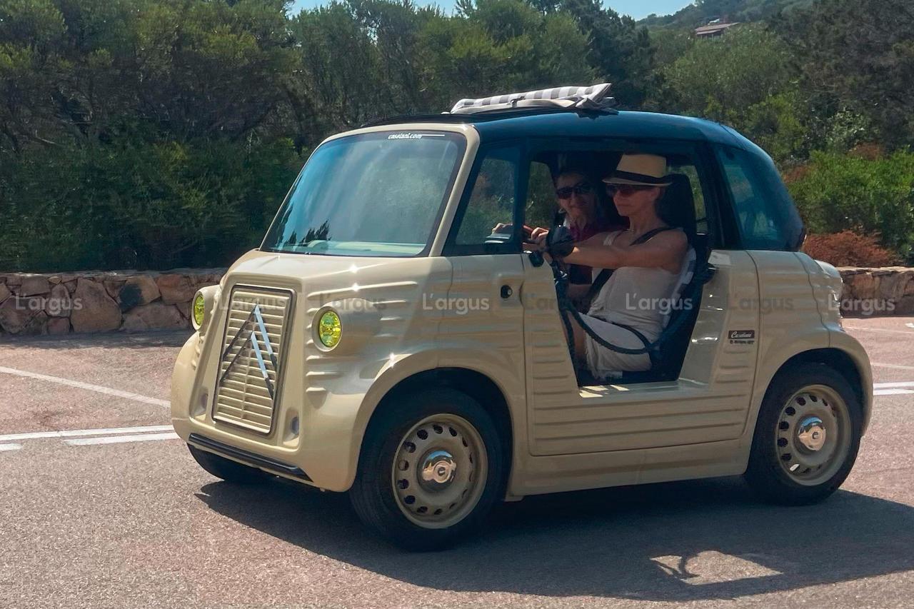 Caselani Type Ami Spiaggina (2026) : premières images du quadricycle de ...
