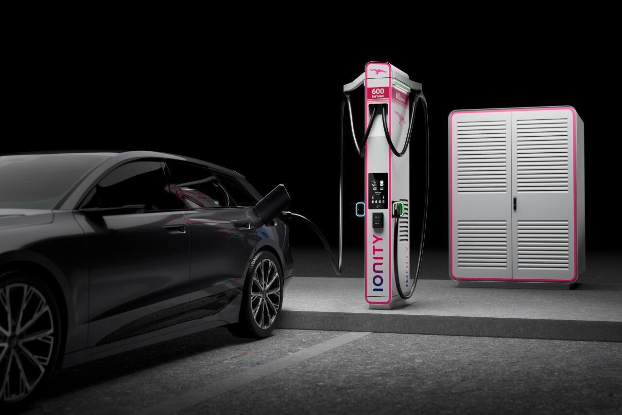 Photo 1 - Le réseau Ionity va accueillir des bornes Alpitronic HYC 1000 délivrant jusqu'à 600 kW ...