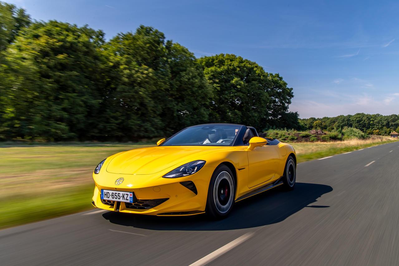 Essai MG Cyberster propulsion (2025). L’électrique sexy