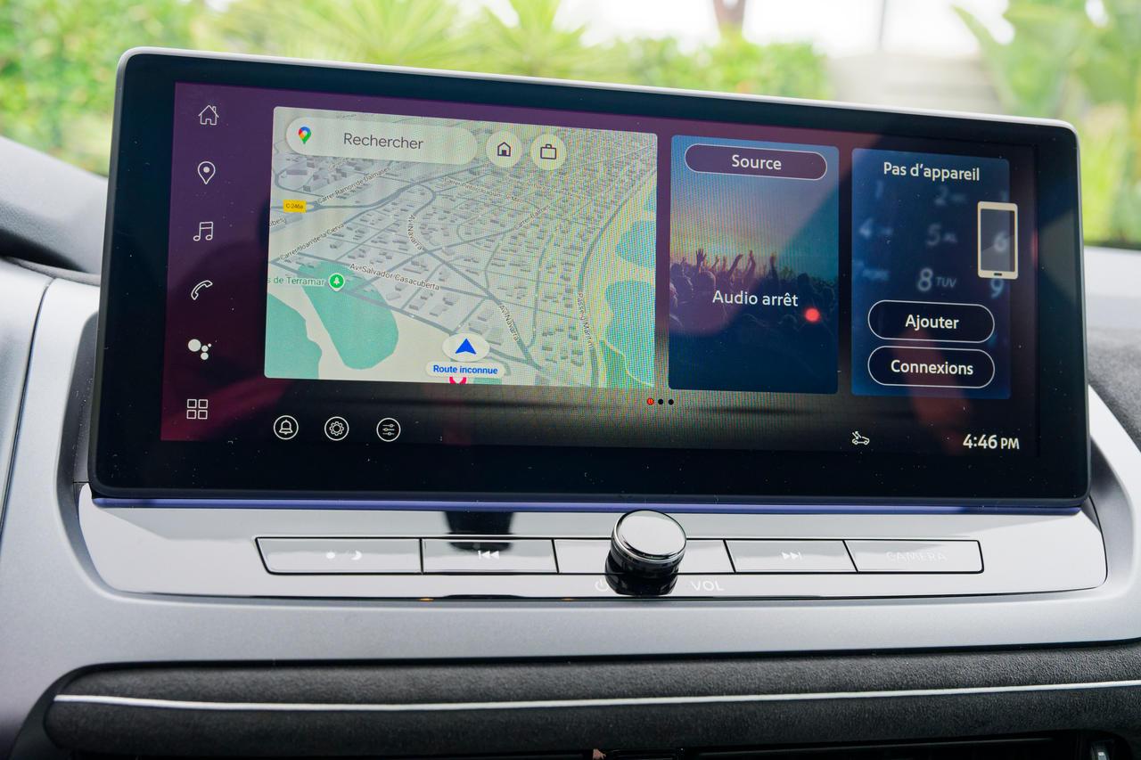 Photo 10 - Ecran tactile Google Maps Nissan Qashqai - Essai Nissan ...