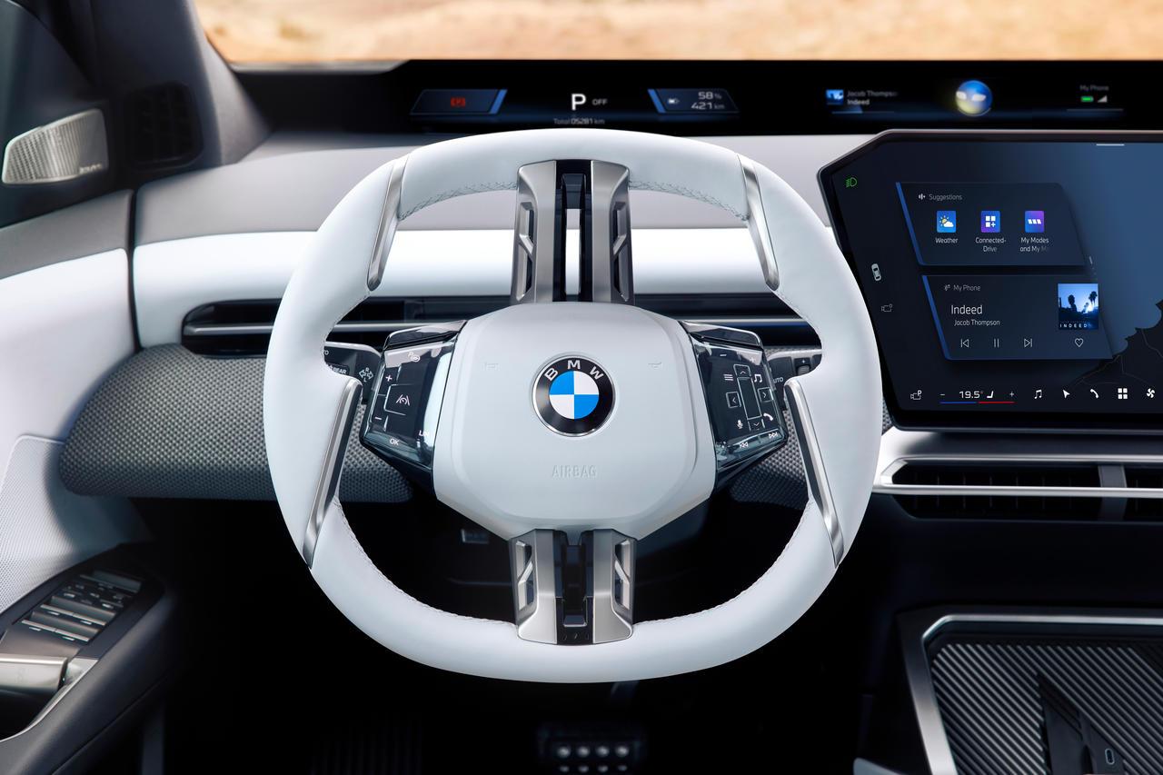 Diaporama et photos - Nouveau BMW iX3 (2025). Infos, photos et prix du SUV compact « Neue Klasse ...