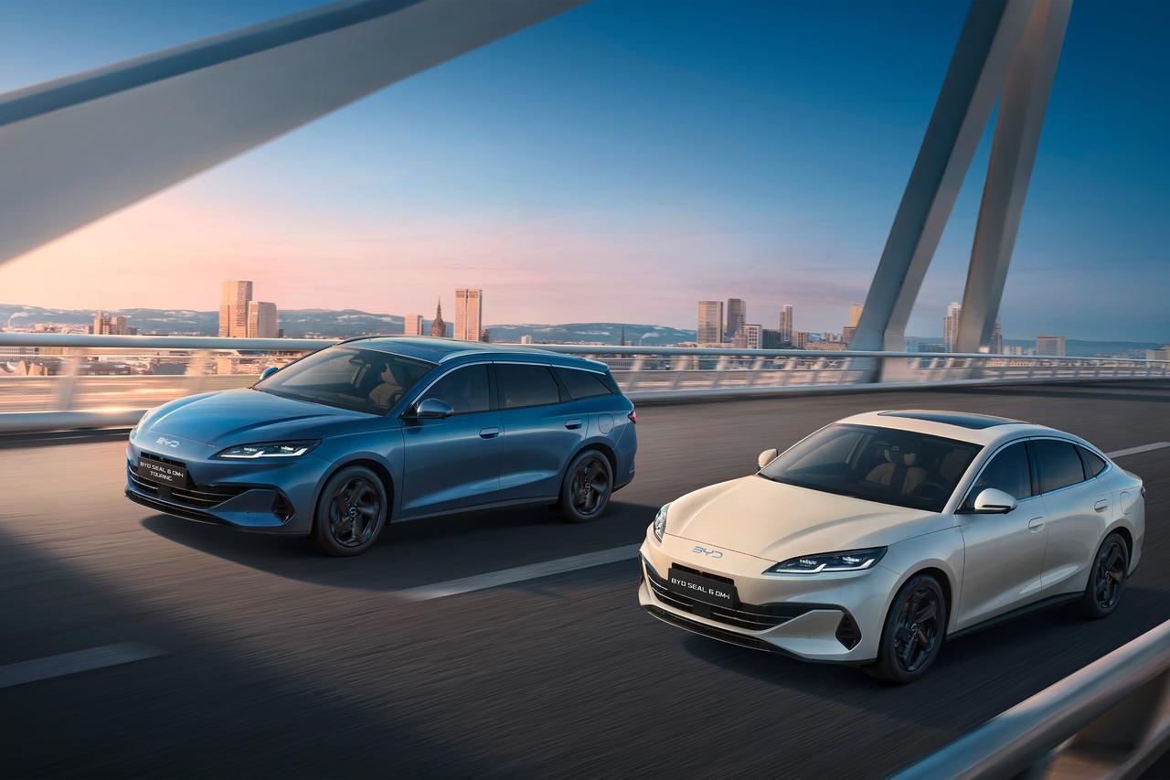 BYD Seal 6 (2025). Photos, gamme et prix des berline et break hybrides ...