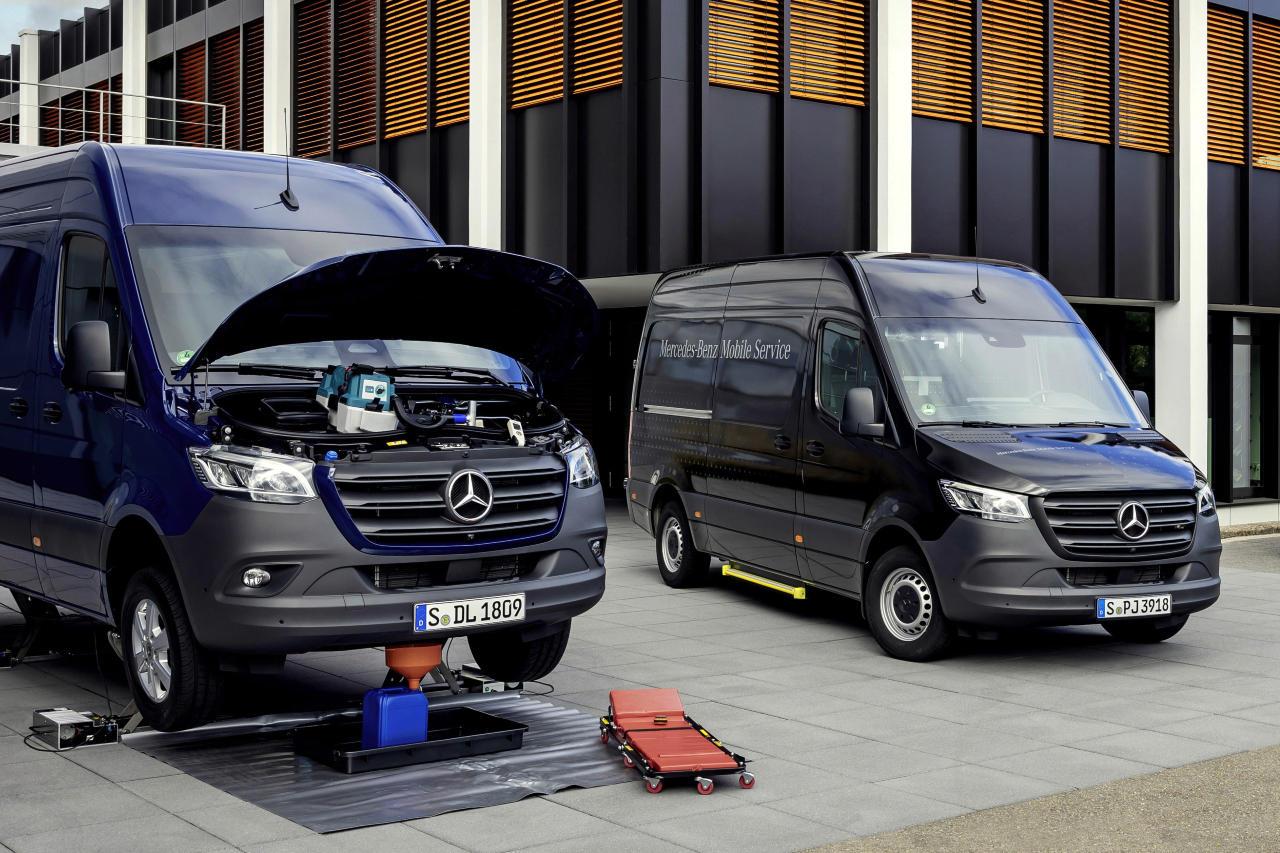 Photo 3 - atelier service mobile mercedes benz sprinter - Mercedes-Benz ...