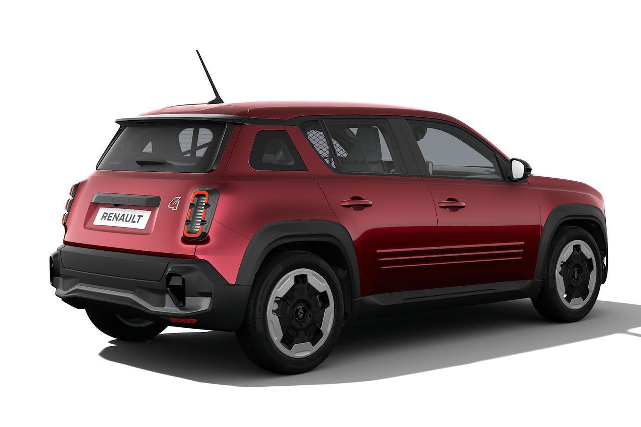 Prix Renault 4 Société (2025). Le petit SUV électrique arrive en version utilitaire