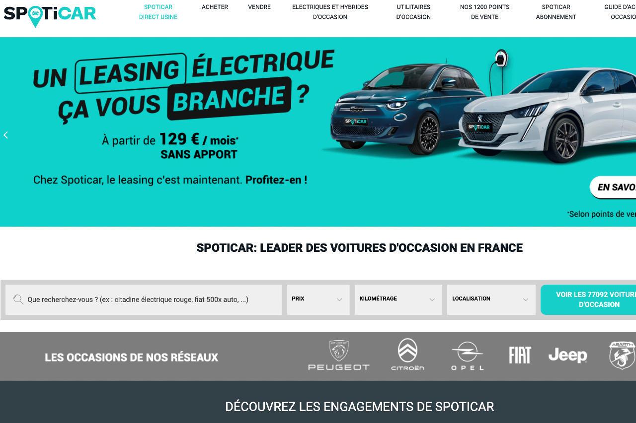 Photo 1 - stellantis spoticar voiture occasion - Voiture d’occasion ...