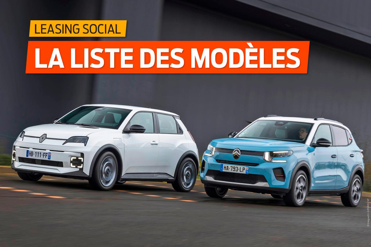 Leasing social 2025. La liste des modèles électriques éligibles et les ...