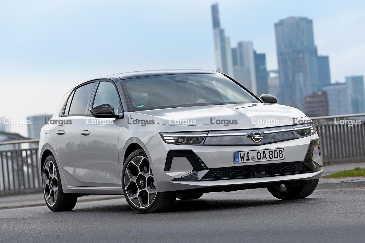 Scoop Opel Astra (2026). Premier aperçu de la berline compacte restylée