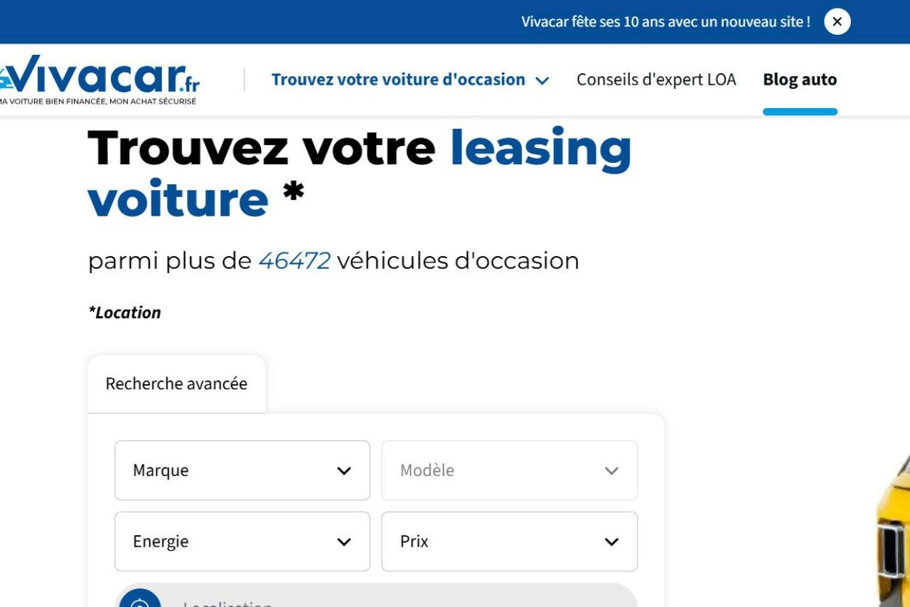 Comment les sites web Vivacar et Carizy parviennent à maintenir leur ...