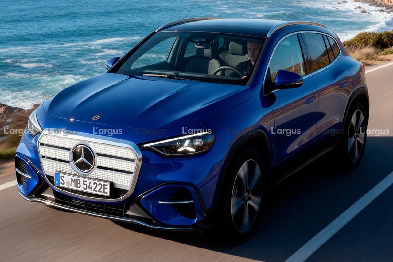 Photo 1 - Voici ce à quoi devrait ressembler le prochain Mercedes GLA ...