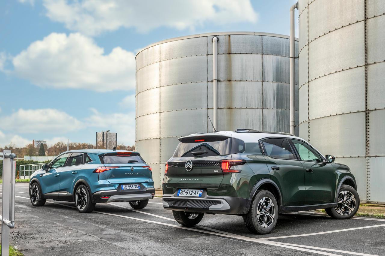 Essai comparatif SUV hybride. Le Citroën C3 Aircross défie le Renault ...