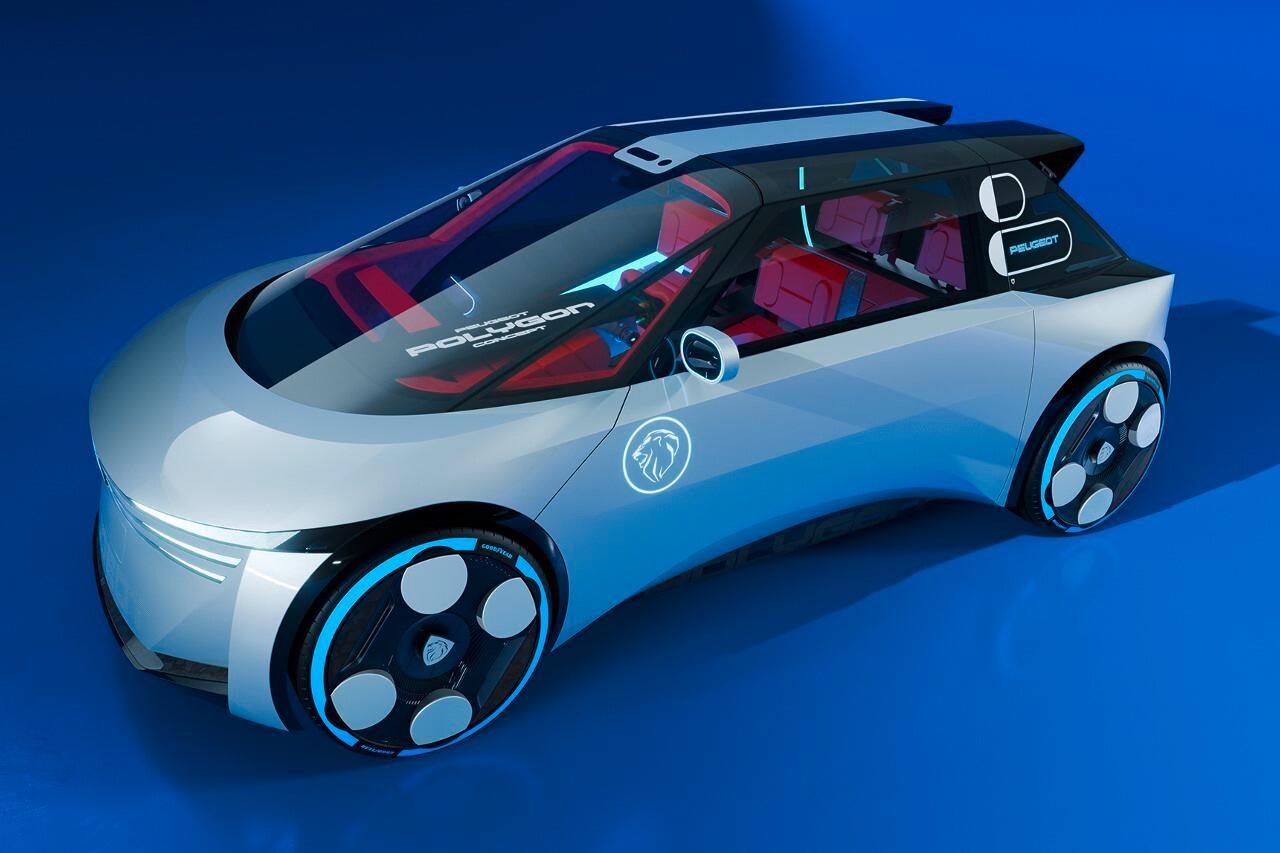 Photo 19 - Le concept Peugeot Polygon annonce la prochaine e-208 avec ...