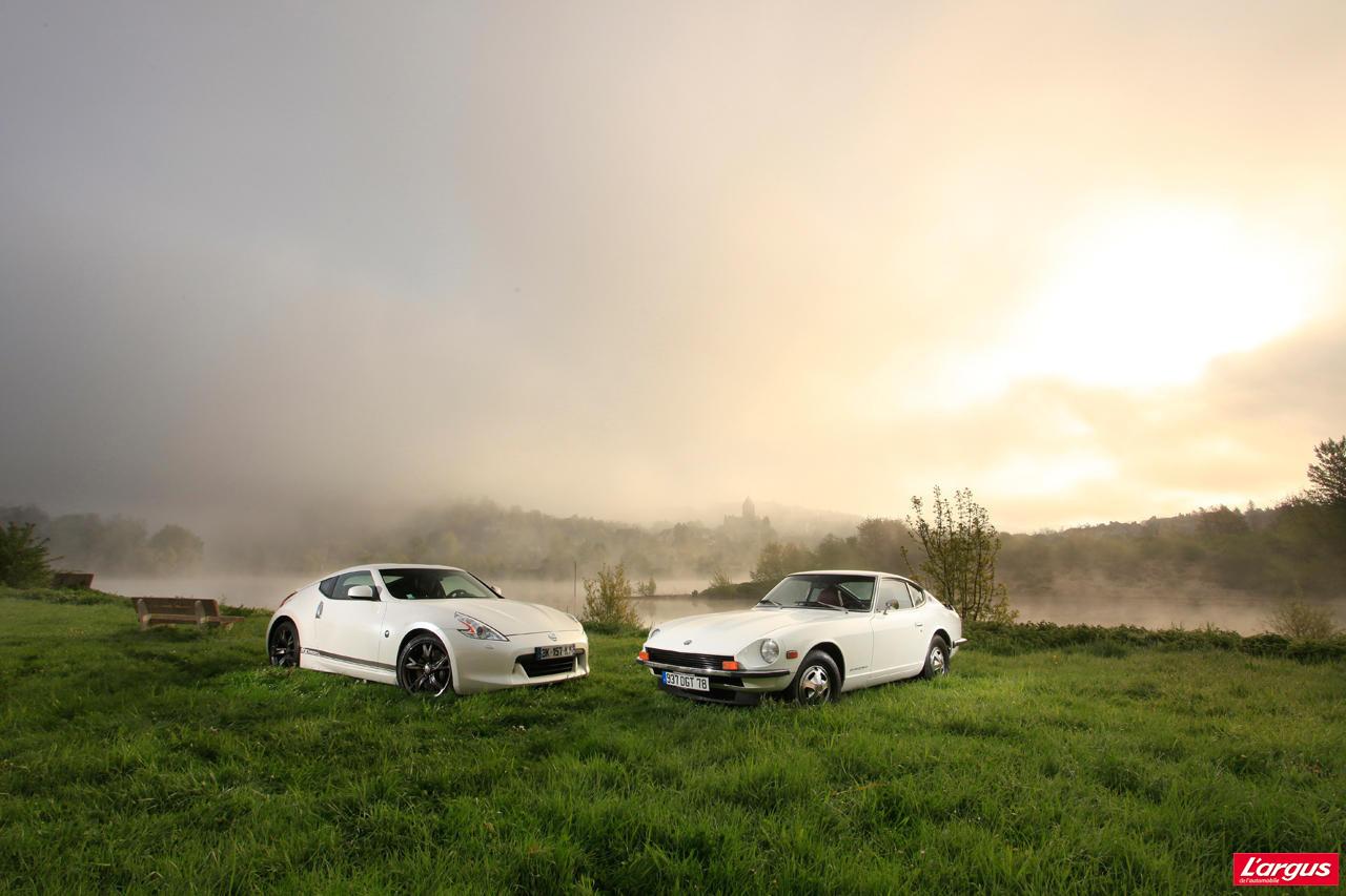 Photo 4 - Datsun 240Z Nissan 370Z blanche - Datsun 240Z vs Nissan 370Z : c'était mieux avant