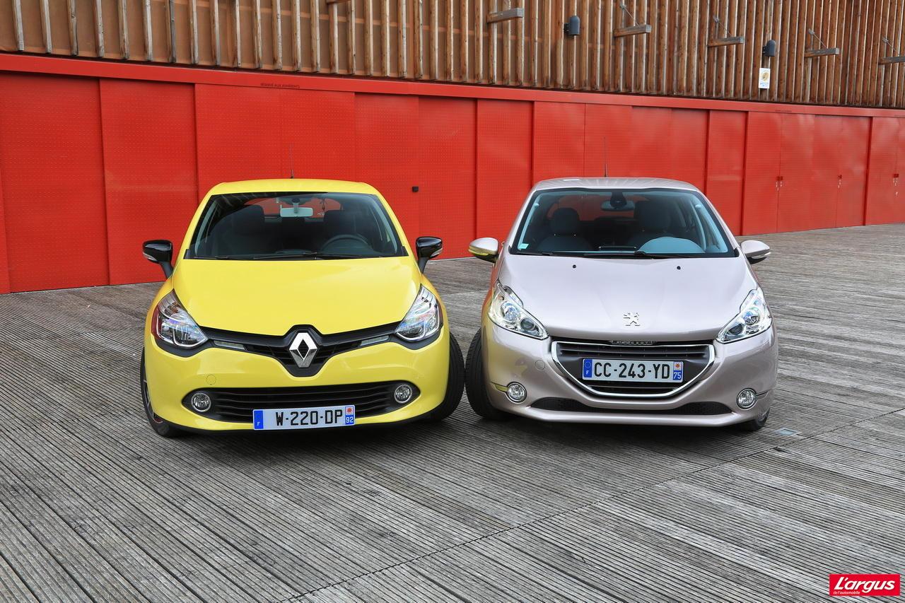 Renault Clio - Peugeot 208 : politiques divergentes