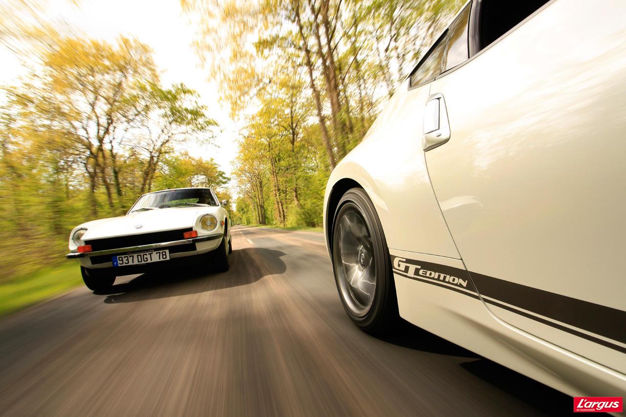 Diaporama et photos - Datsun 240Z vs Nissan 370Z : c'était mieux avant ? | L'Argus