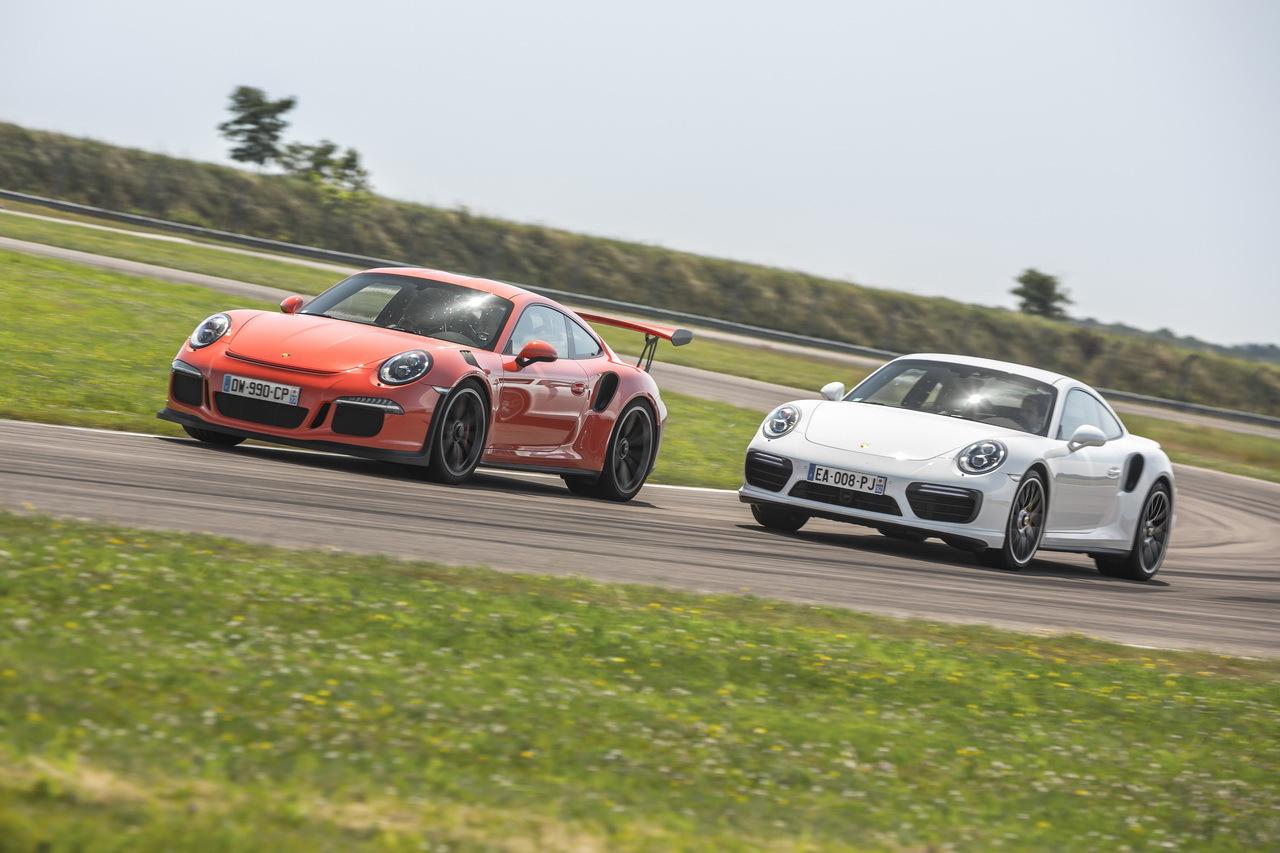 Essai 911 Turbo S vs 911 GT3 RS : quelle est la meilleure Porsche