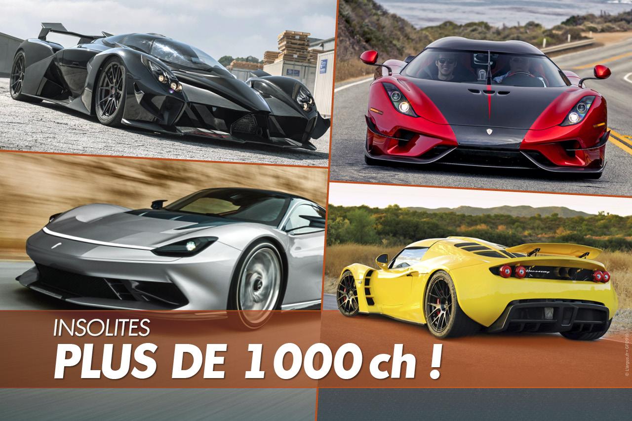 Photo 1 - Les voitures de plus de 1 000 ch