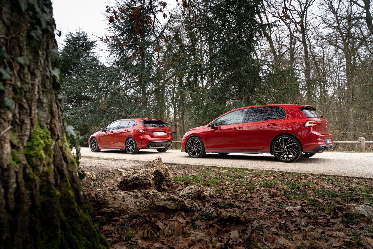 Photo 2 - Comparo Golf 8 GTI vs BMW M128 ti - Essai comparatif : la BMW ...