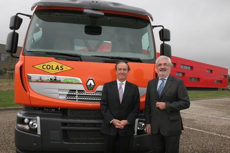Le groupe Colas se met à l'hybride