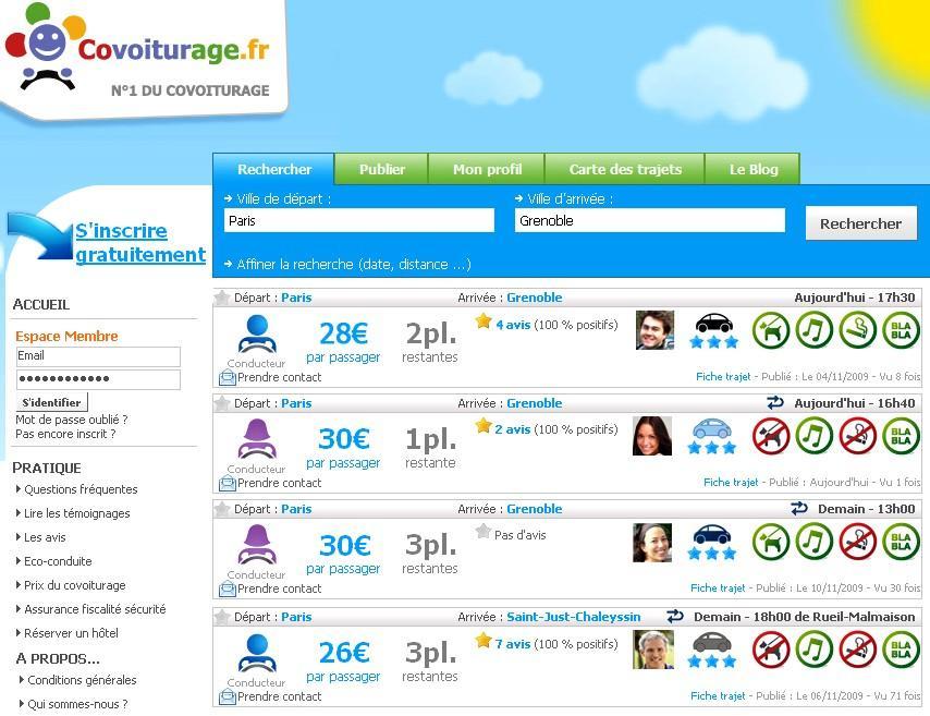 Photo 4 - Le covoiturage est-il devenu un phénomène