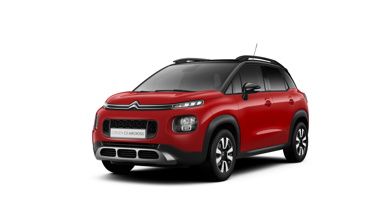 Photo 2 - citroen C3 aircross rouge - Essai Citroën C3 Aircross : un ...