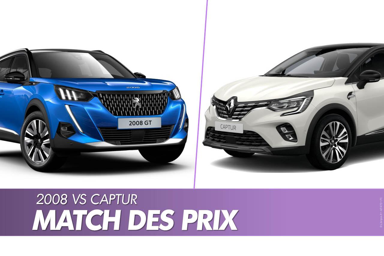 Renault Captur vs Peugeot 2008 : la bataille des prix