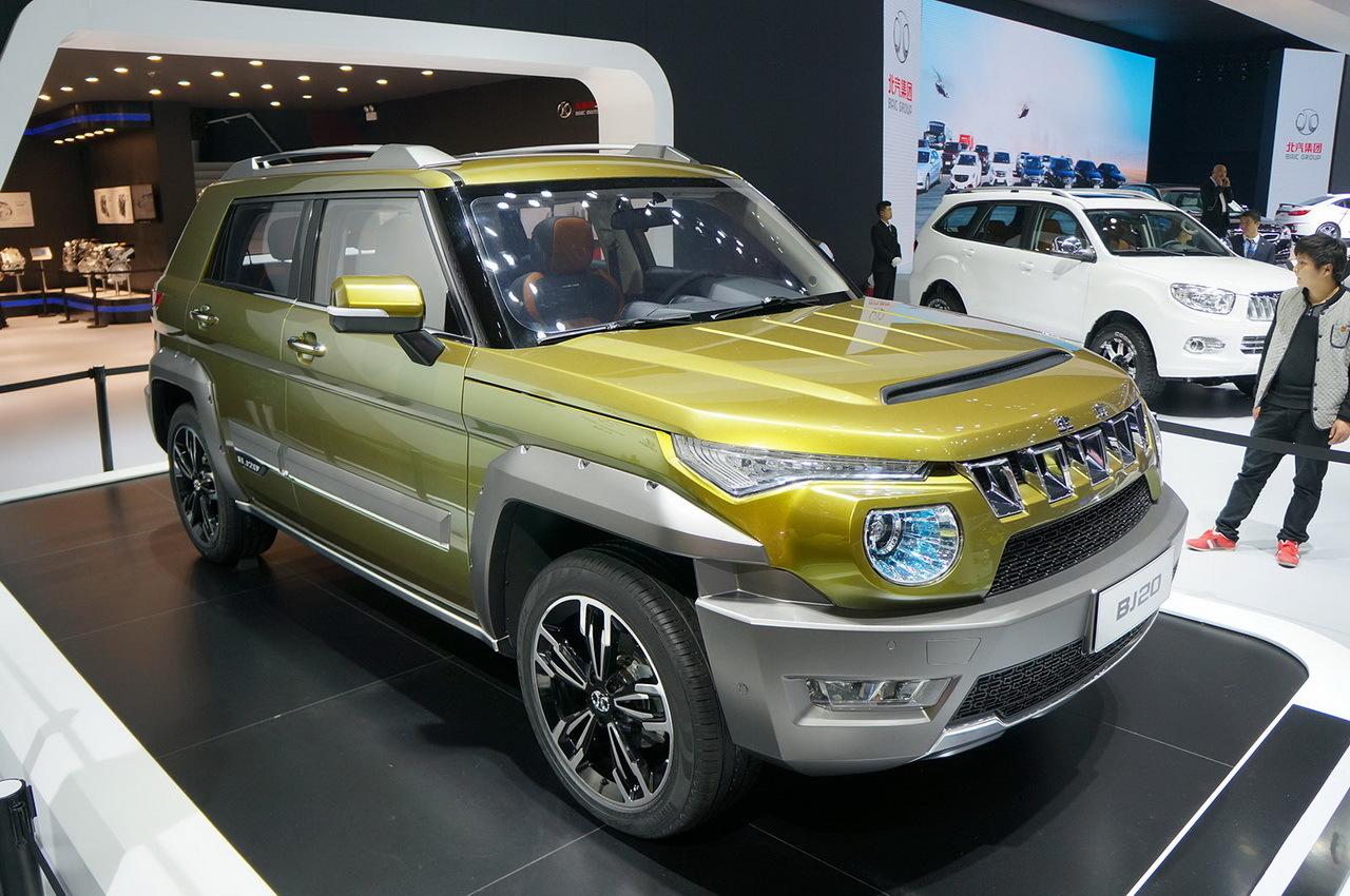 Photo 3 - Beijing BJ20 au salon Shanghai 2015 - Beijing BJ20, la Jeep Cherokee chinoise