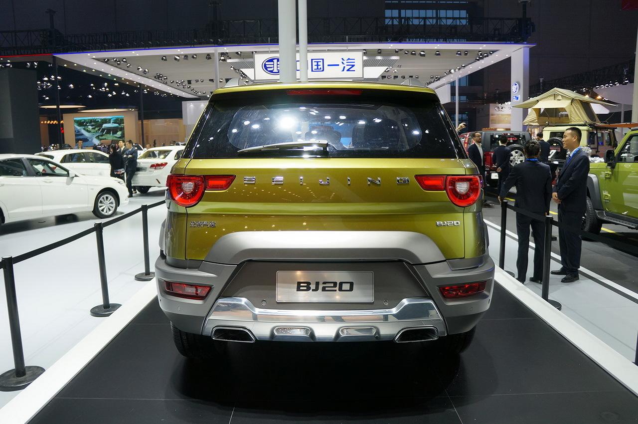 Diaporama et photos - Beijing BJ20, la Jeep Cherokee chinoise | L'Argus