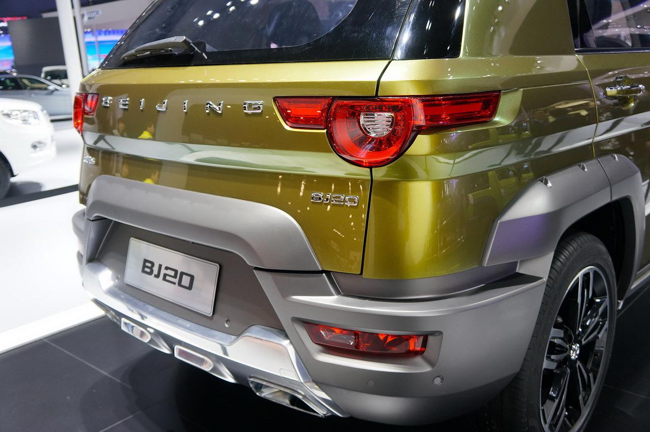 Photo 7 - Arrière Beijing BJ20 - Beijing BJ20, la Jeep Cherokee chinoise