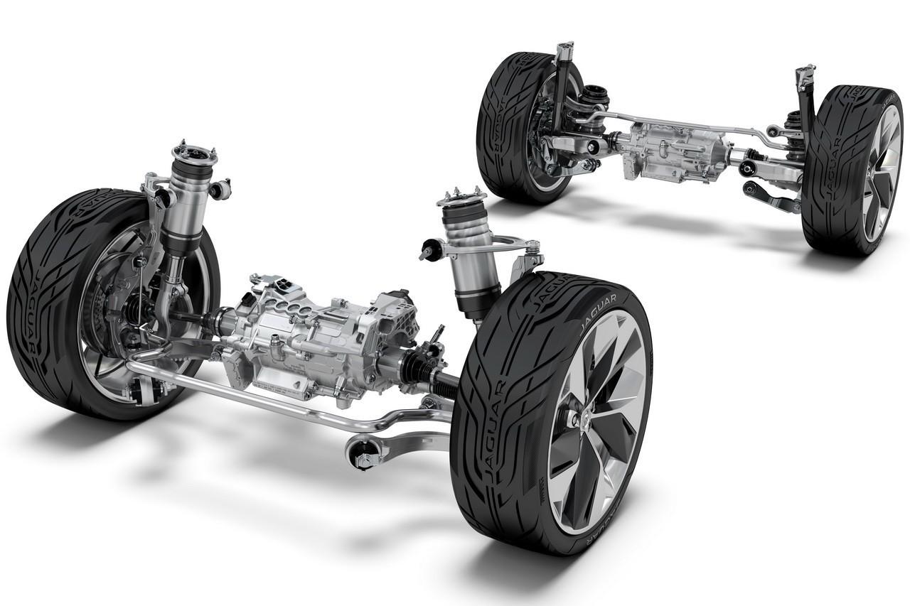 Photo 8 - jaguar i pace concept moteurs électriques - Jaguar I-Pace ...