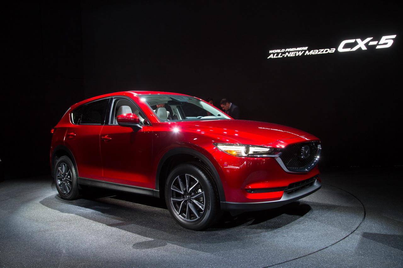 Photo 55 - nouveau Mazda CX-5 2017 couleur rouge vue avant - [Scoop ...