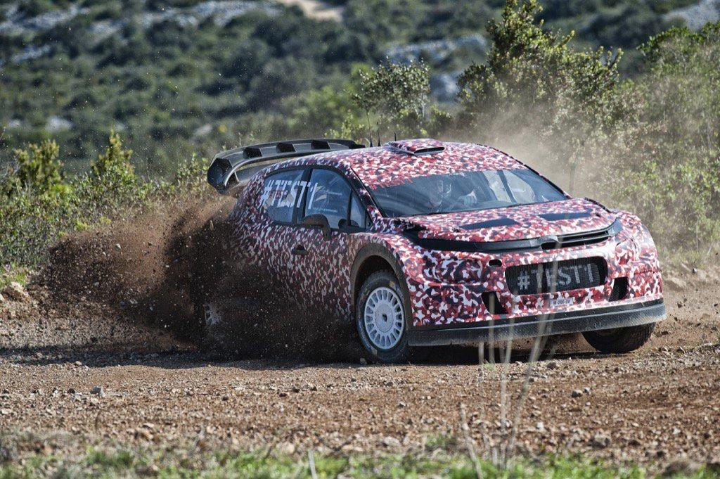 Citroën C3 WRC (2017) : vidéo de la C3 version Rallye