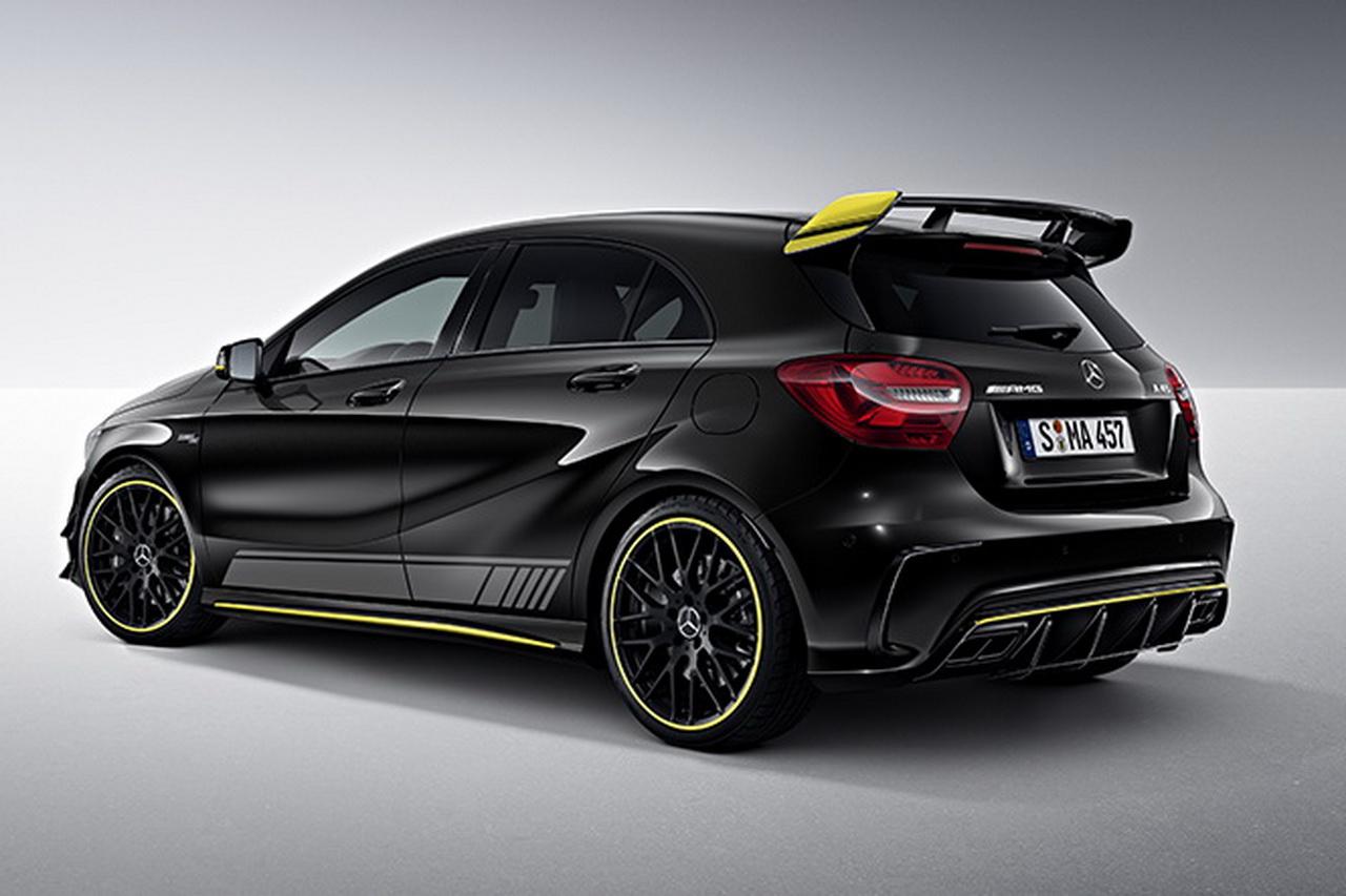 Mercedes A 45 AMG et CLA 45 AMG : série spéciale Yellow Night Edition