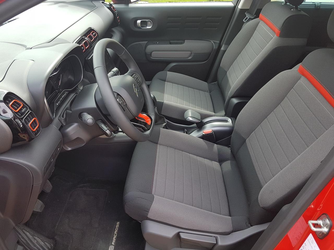 Photo 6 - intérieur citroen C3 aircross rouge - Essai Citroën C3 ...