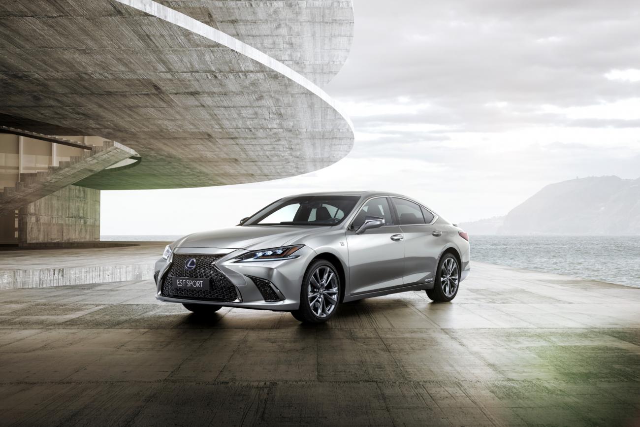 Photo 11 - Lexus ES 2018 grise vue avant - Lexus ES 2018 : infos et ...