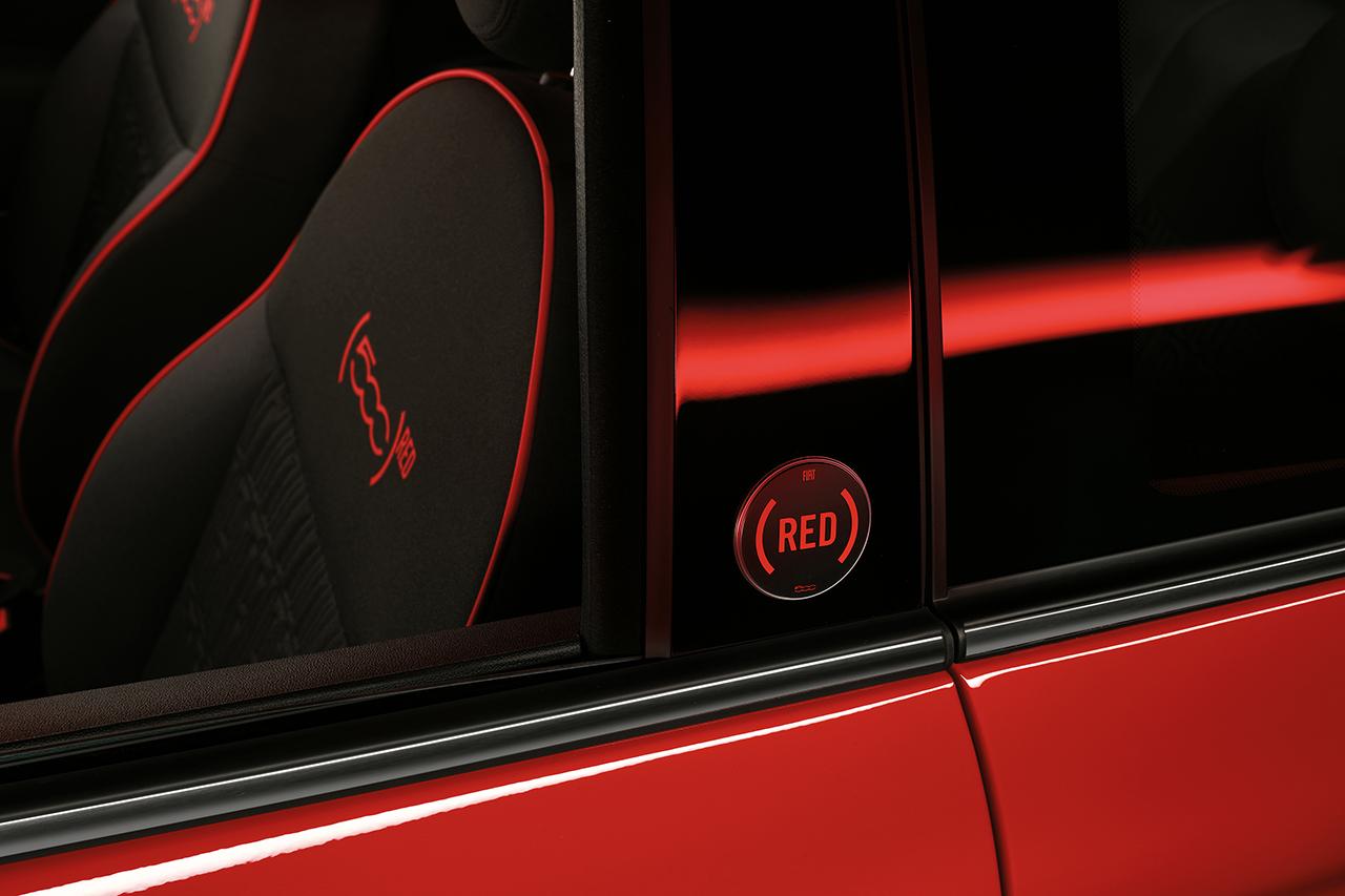 Photo 9 - logo RED fiat - Fiat. Une série spéciale (RED) pour les 500 ...